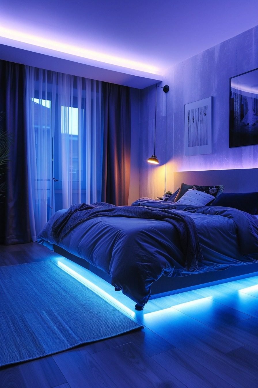 29 Illuminating LED Lighting Bedroom Ideas To Brighten Your Space ...