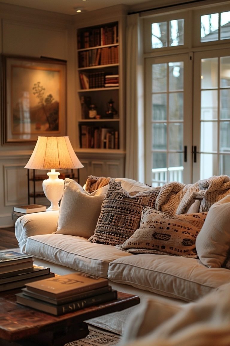 29 Cozy Lighting Living Room Ideas For A Warm And Inviting Ambiance ...
