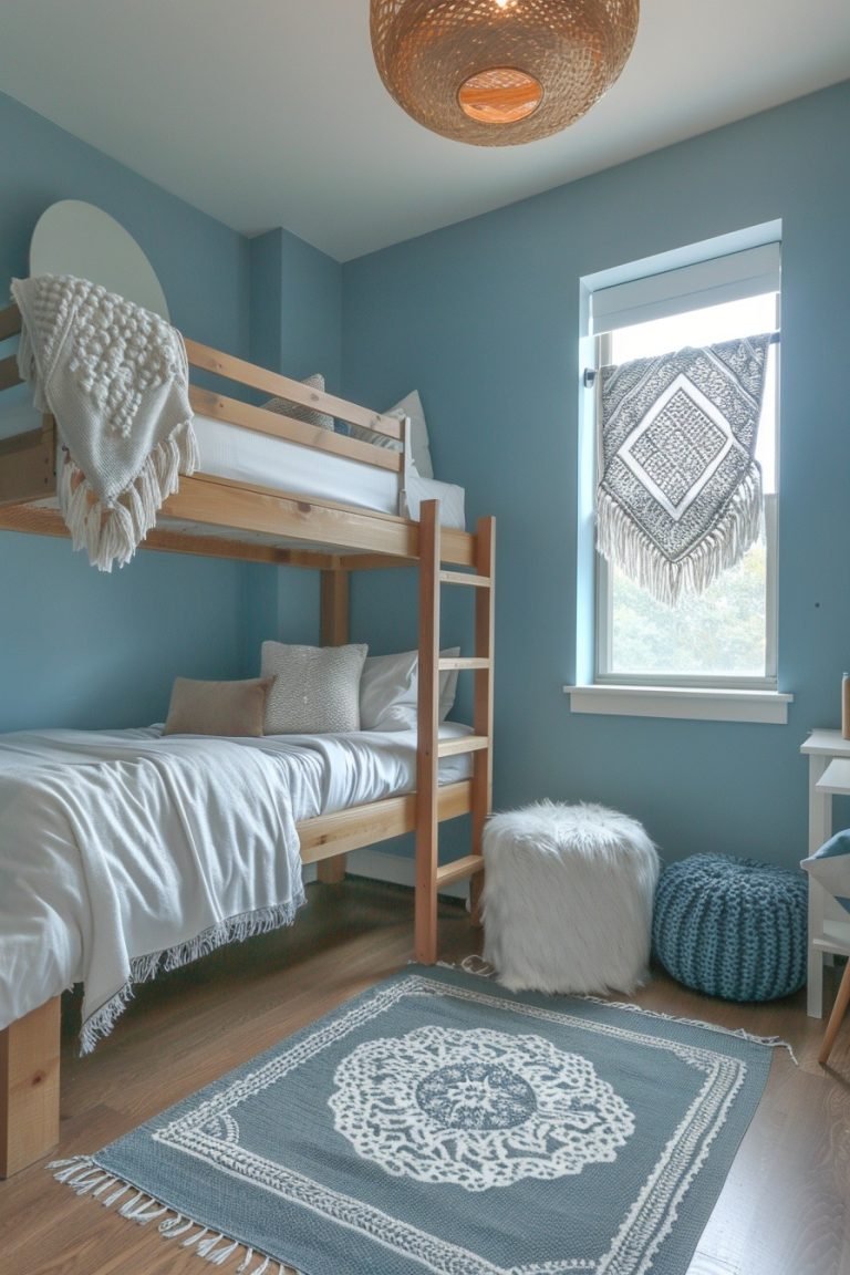29 Blue Boho Dorm Room Ideas For A Stylish College Retreat - Courtneys ...