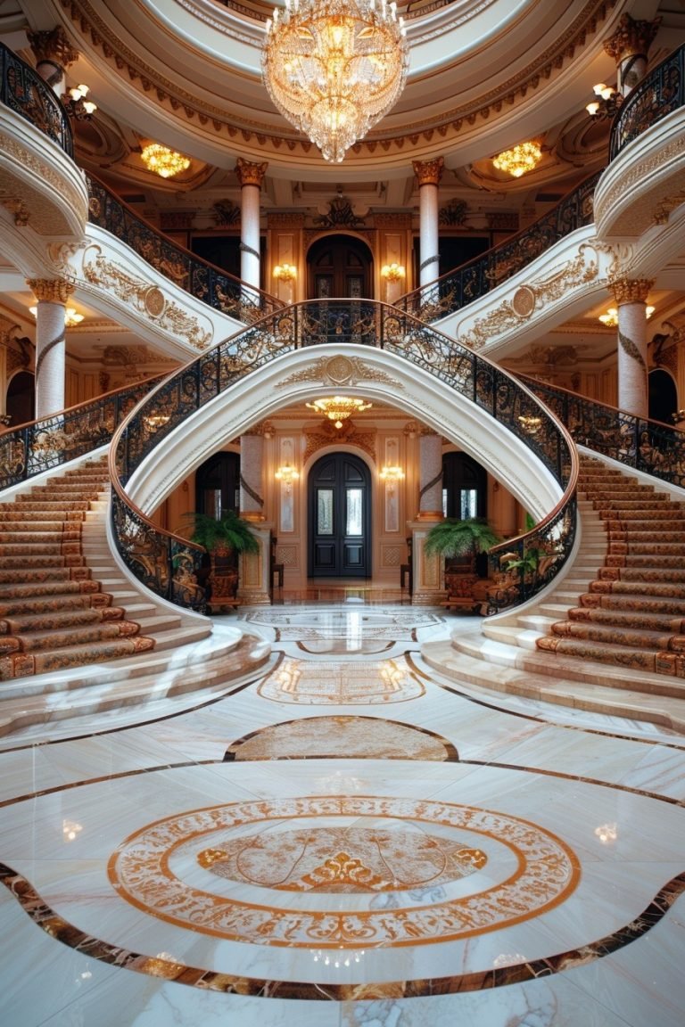 29 Captivating Staircase Entryway Ideas To Transform Your Home ...