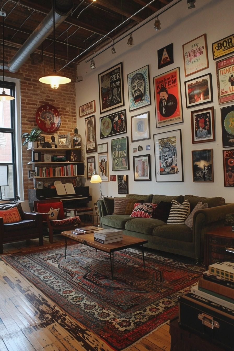 29 Street Style Living Room Ideas For A Bold And Trendy Urban Space ...