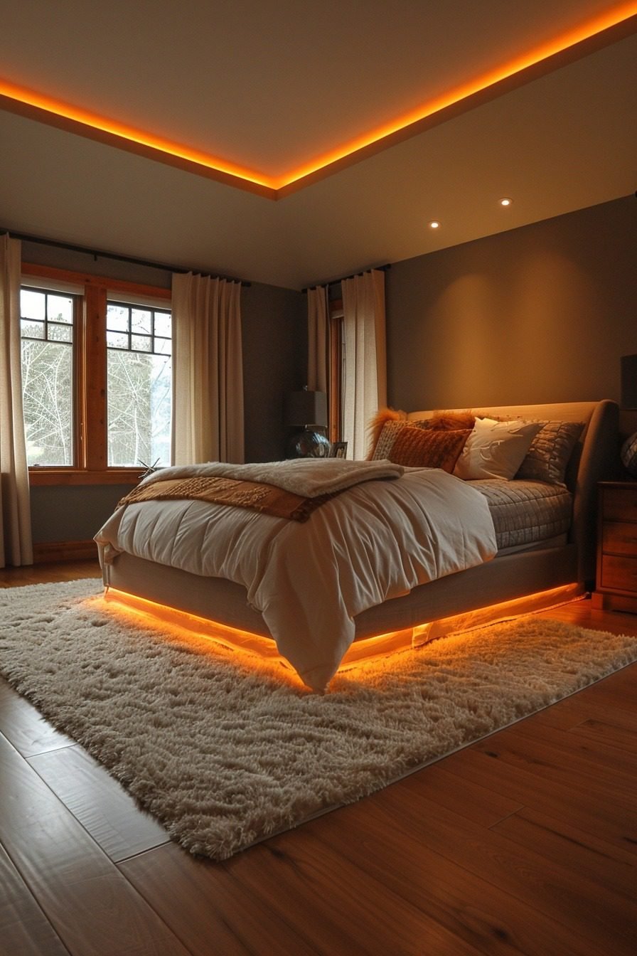 29 Illuminating LED Lighting Bedroom Ideas To Brighten Your Space ...