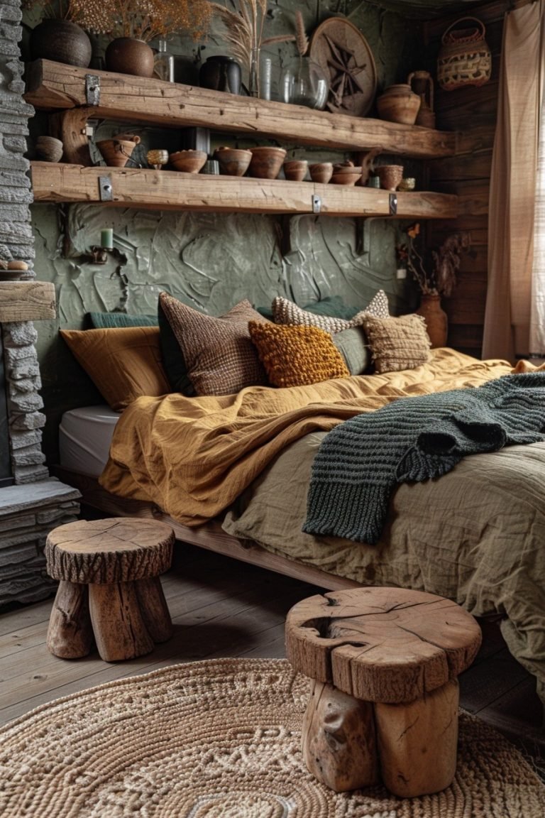 29 Rustic Boho Witchy Bedroom Ideas To Transform Your Space - Courtneys ...