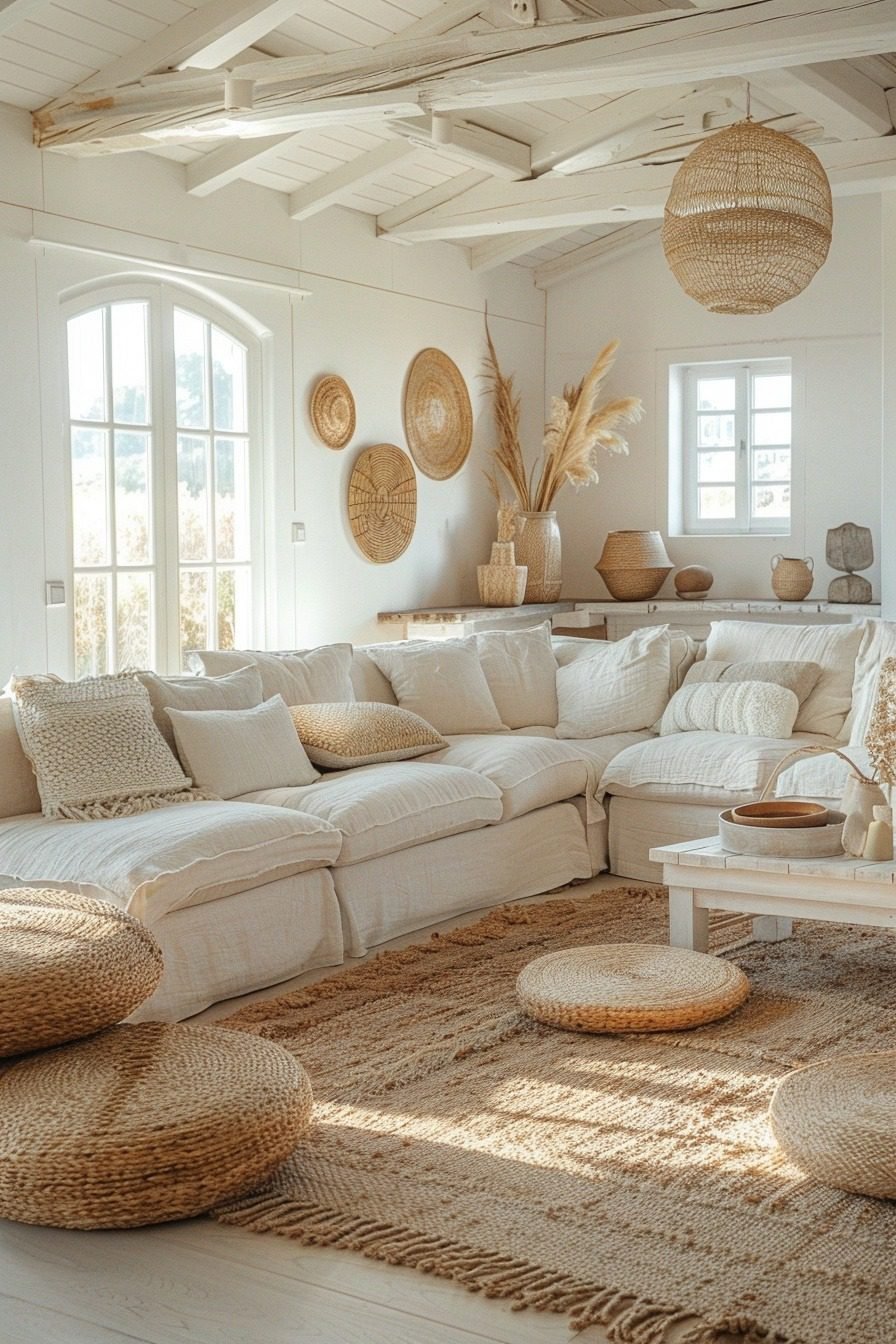 29 Scandi Boho Living Room Ideas For A Cozy And Chic Home - Courtneys World