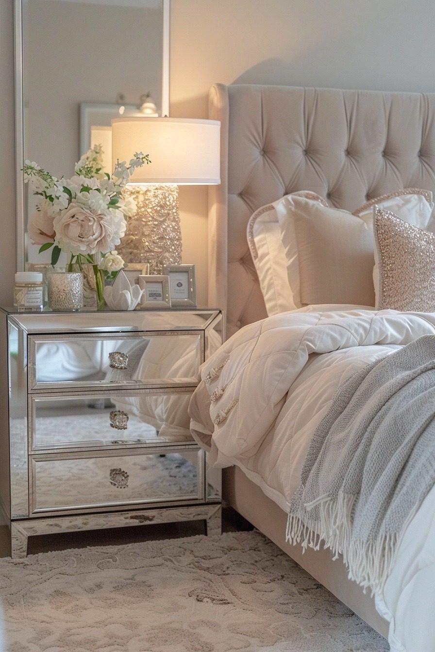 29 Glam Bedroom Decor Ideas For Ultimate Luxury - Courtneys World