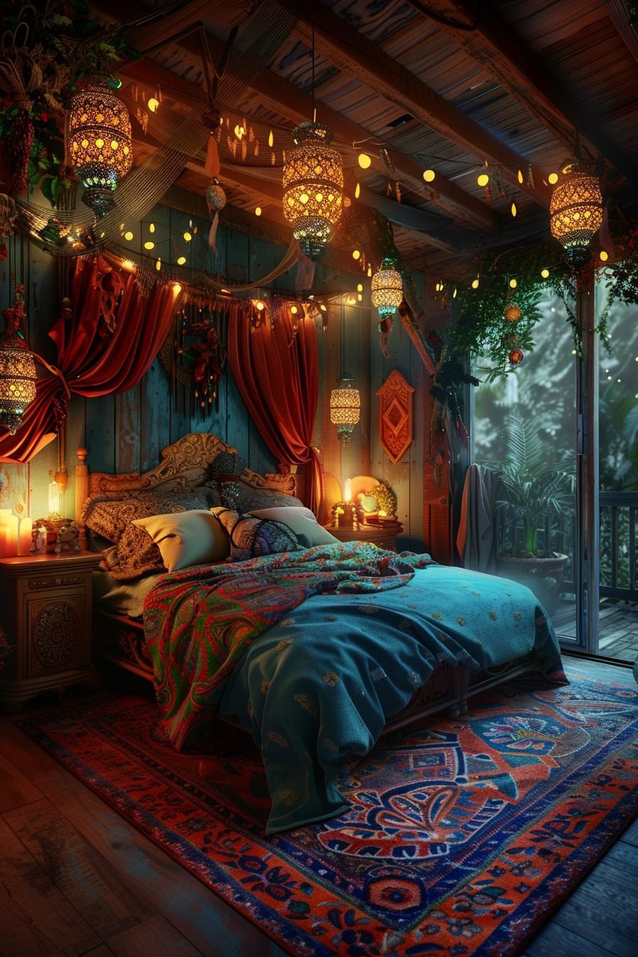 29 Gypsy Boho Bedroom Inspirations For Free-Spirited Souls - Courtneys ...