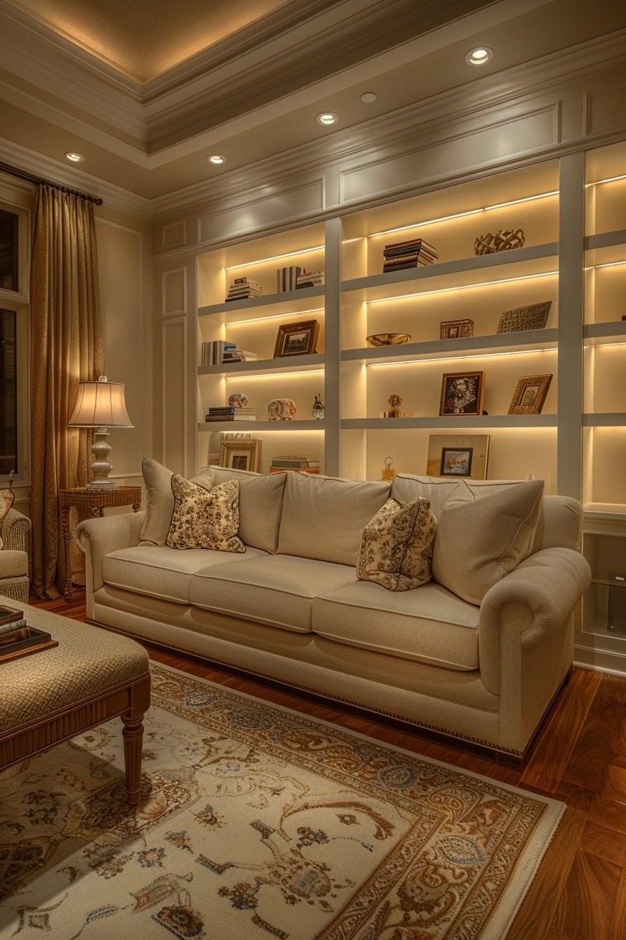 29 Cozy Lighting Living Room Ideas For A Warm And Inviting Ambiance ...