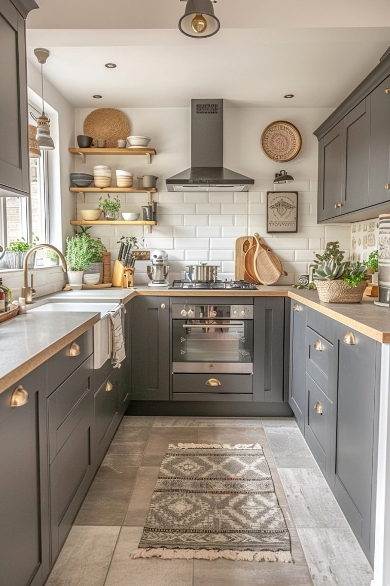 29 Scandi Boho Kitchen Inspirations To Elevate Your Cooking Space ...