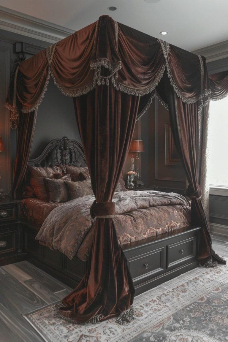29 Canopy Bed Ideas For A Luxurious Bedroom Makeover - Courtneys World