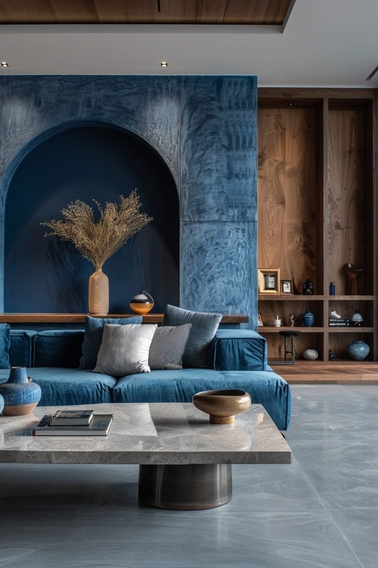 29 Blue Boho Apartment Ideas For A Tranquil Urban Haven - Courtneys World