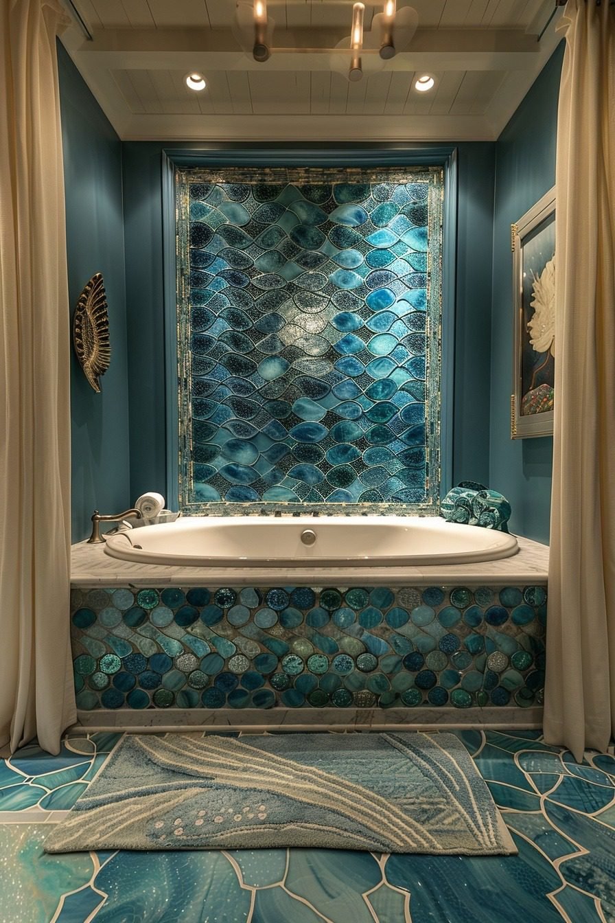 29 Mermaid Bathroom Ideas For A Magical Undersea Retreat - Courtneys World
