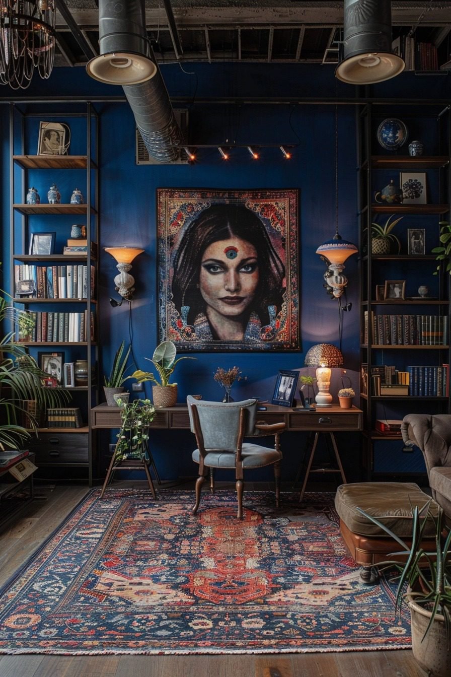 29 Blue Boho Interior Ideas For A Serene And Stylish Space - Courtneys ...