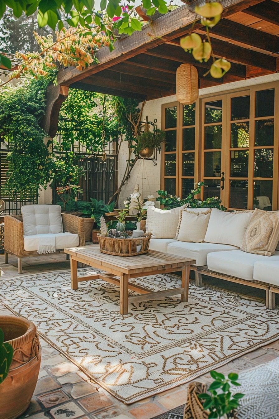 29 Scandi Boho Patio Ideas For A Stylish And Cozy Outdoor Space ...