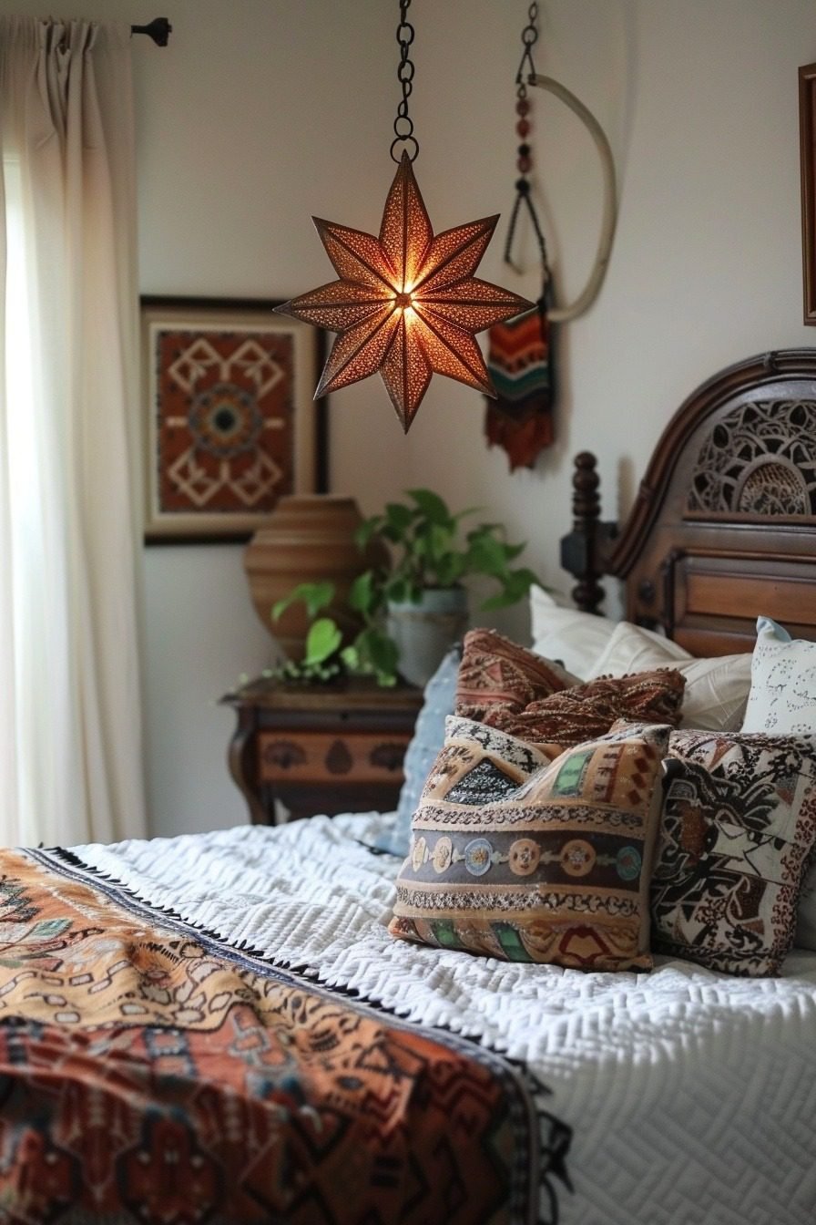 29 Boho Bedroom Lamps To Illuminate Your Eclectic Space - Courtneys World
