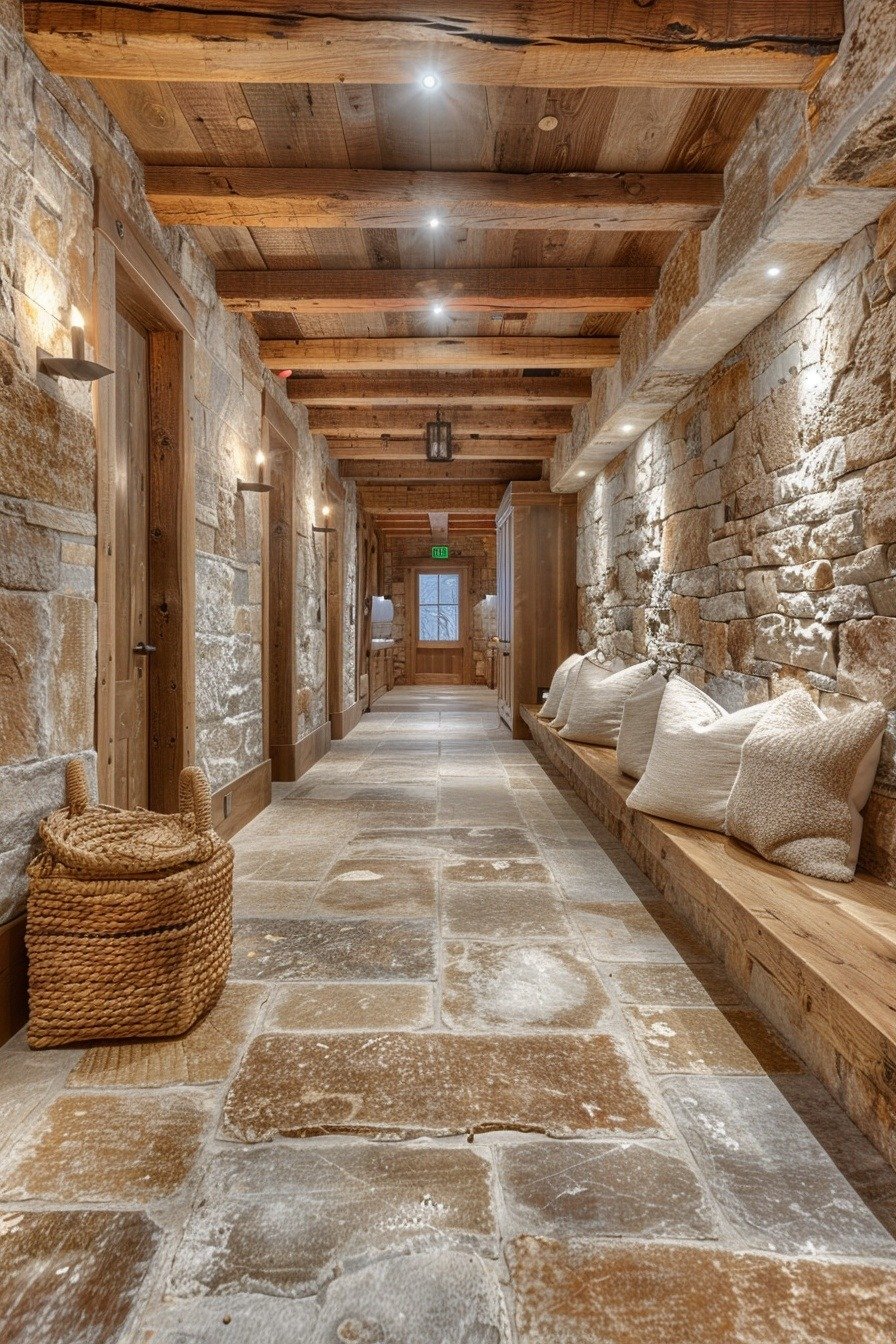 29 Rustic Hallway Design Ideas For A Stylish And Inviting Space ...