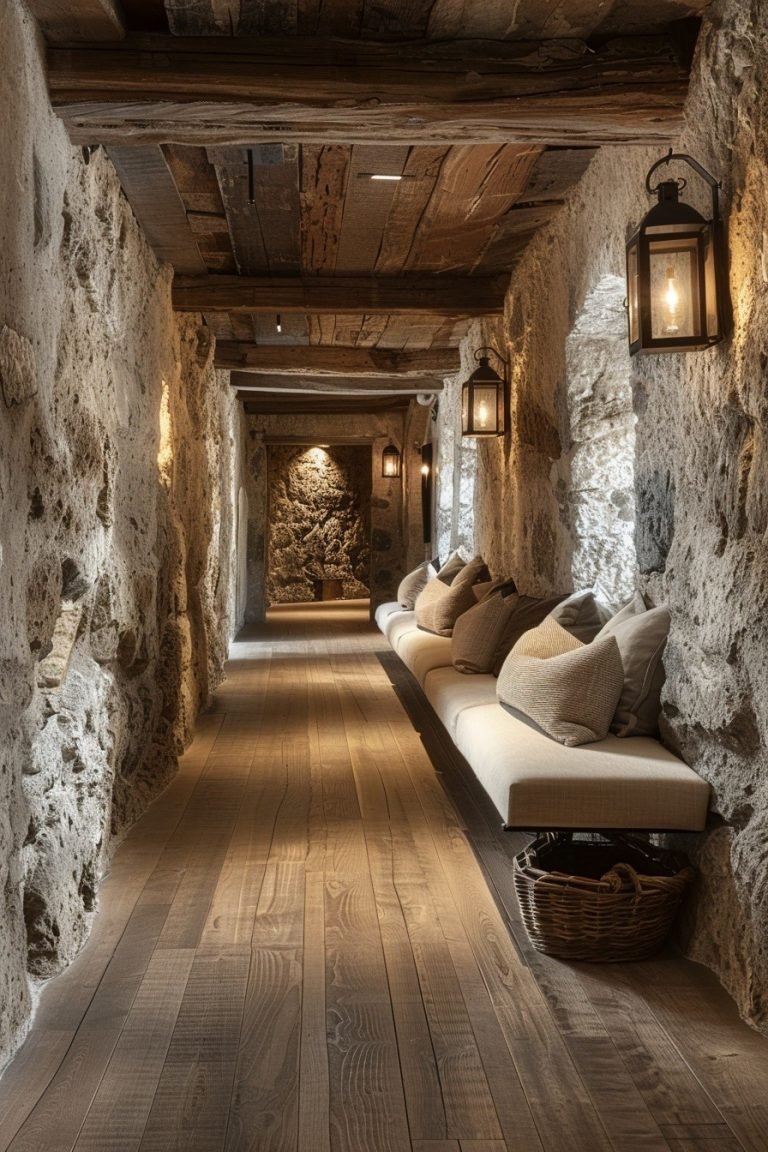 29 Rustic Hallway Design Ideas For A Stylish And Inviting Space ...