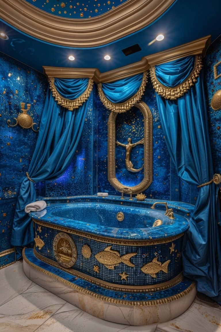 29 Mermaid Bathroom Ideas For A Magical Undersea Retreat - Courtneys World