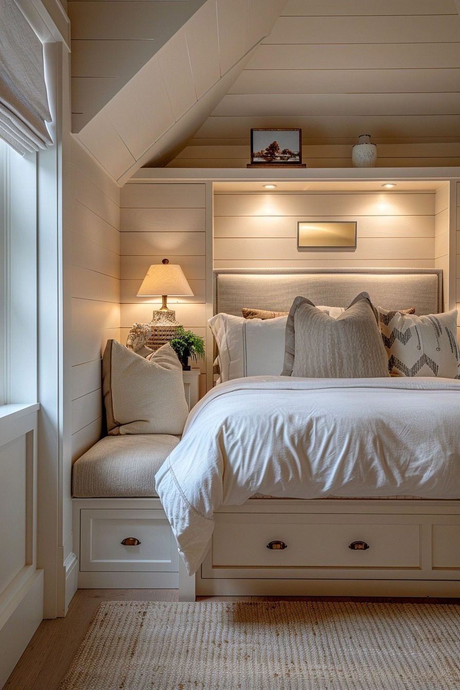 29 Tiny Bedroom Decor Ideas To Maximize Your Small Space - Courtneys World