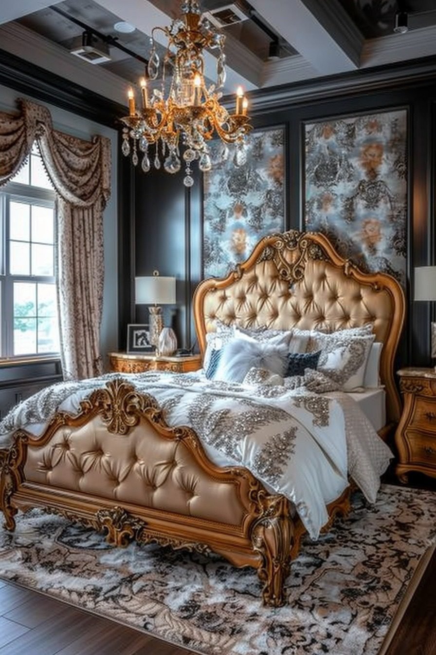 29 Glam Bedroom Decor Ideas For Ultimate Luxury - Courtneys World