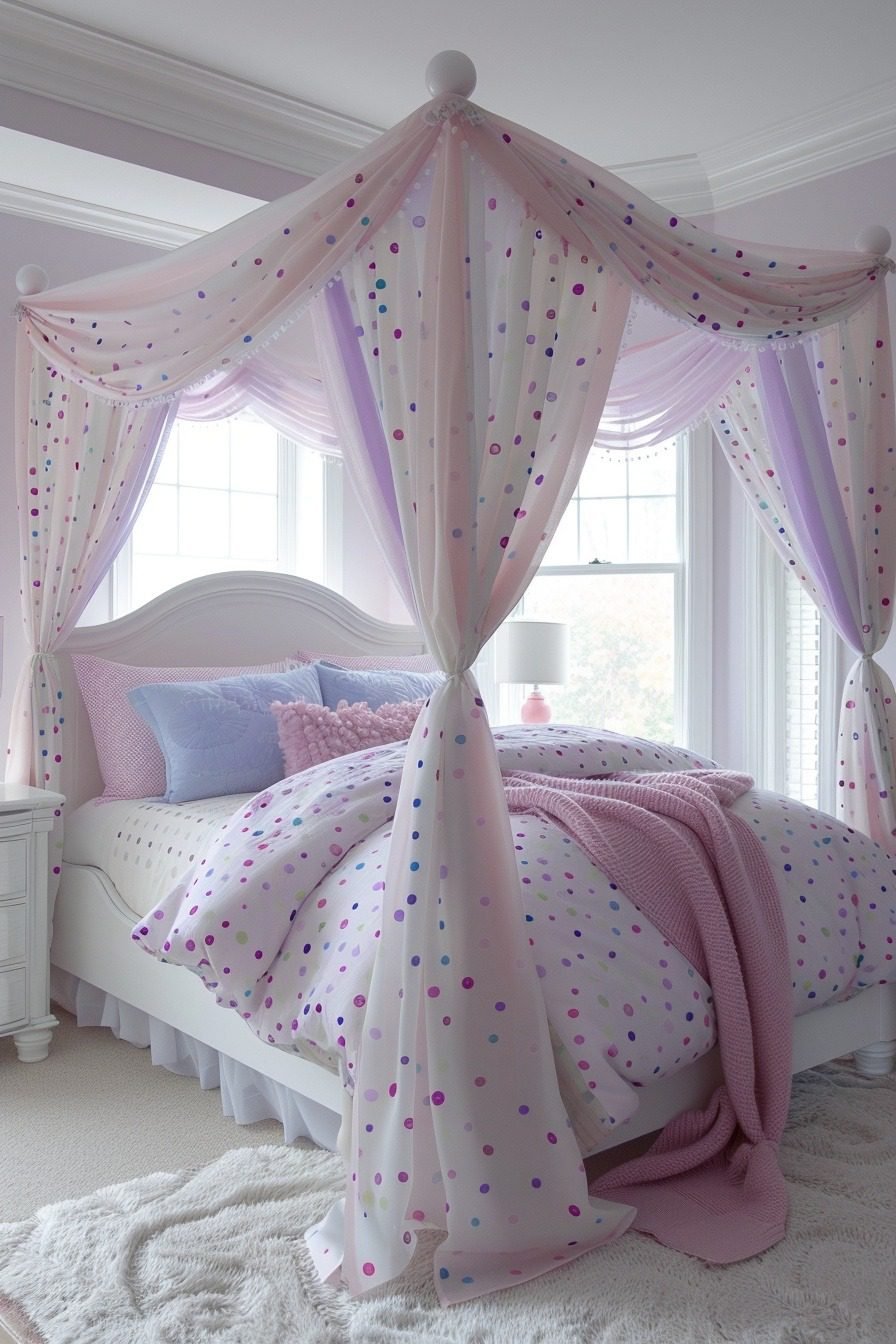29 Girls Bed With Canopy Ideas For A Magical Bedroom - Courtneys World