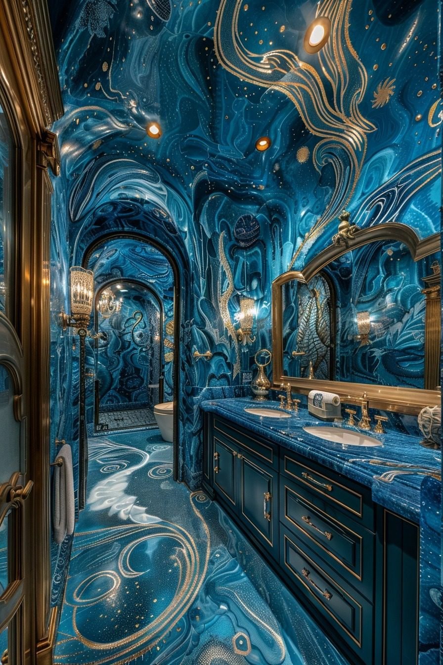 29 Mermaid Bathroom Ideas For A Magical Undersea Retreat - Courtneys World