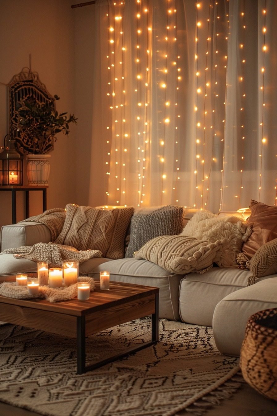 29 Cozy Lighting Living Room Ideas For A Warm And Inviting Ambiance ...