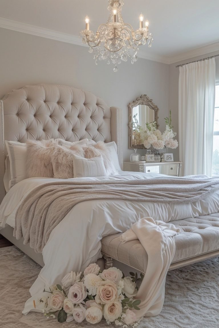 29 Glam Bedroom Decor Ideas For Ultimate Luxury - Courtneys World