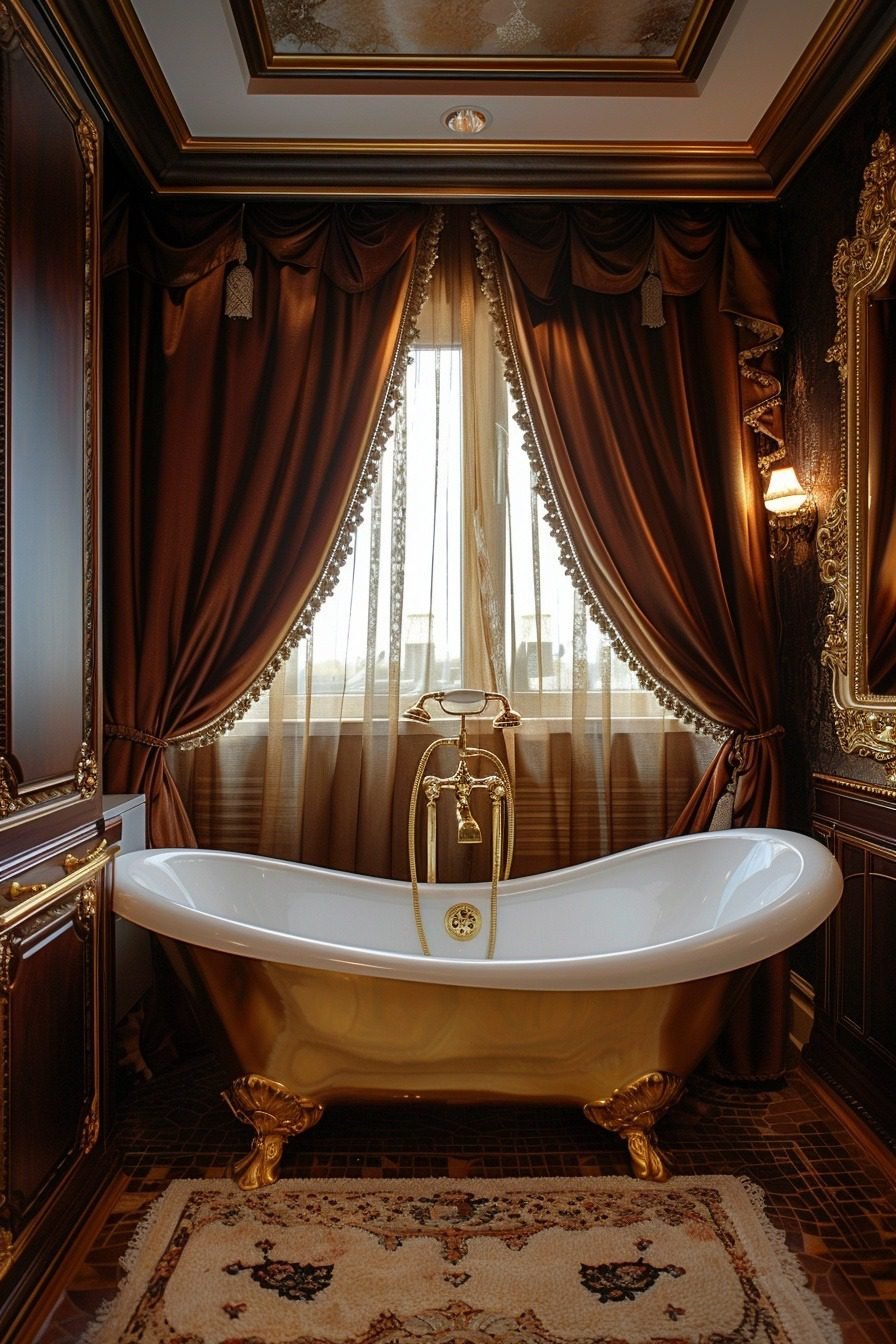 29 Luxurious Gold Bathroom Decor Ideas For A Glamorous Touch - Courtneys World