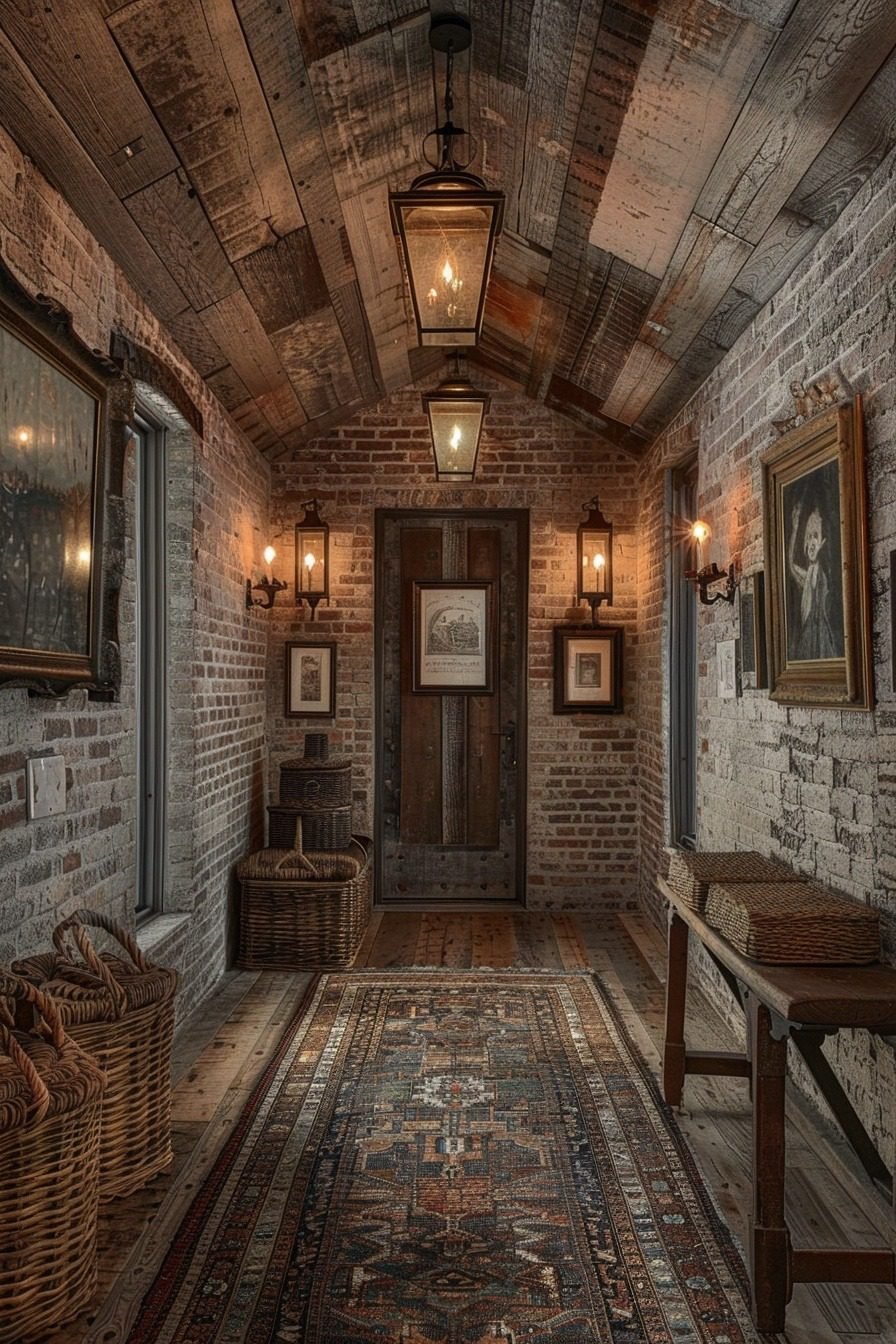 29 Rustic Hallway Design Ideas For A Stylish And Inviting Space ...