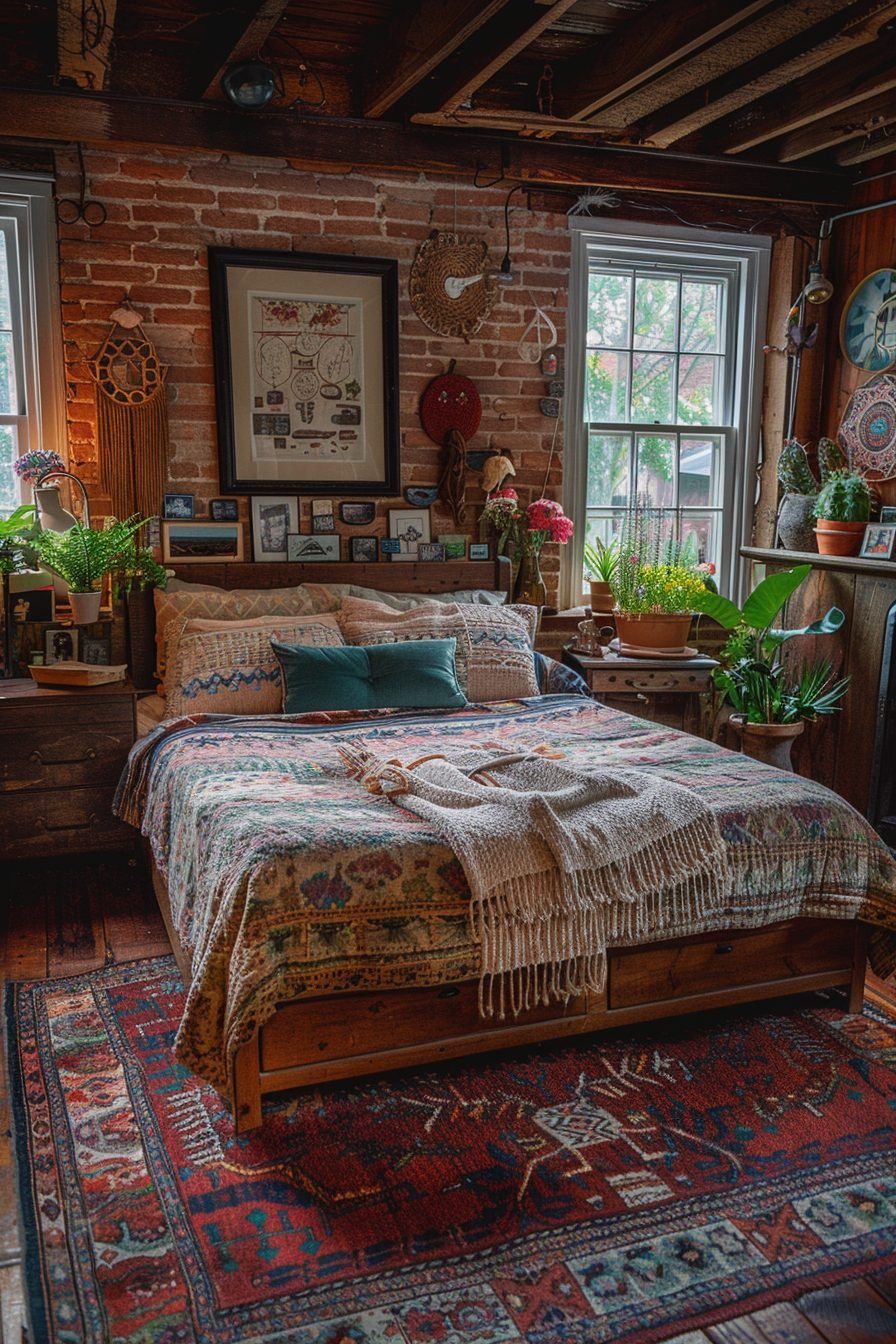 29 Rustic Boho Witchy Bedroom Ideas To Transform Your Space - Courtneys ...
