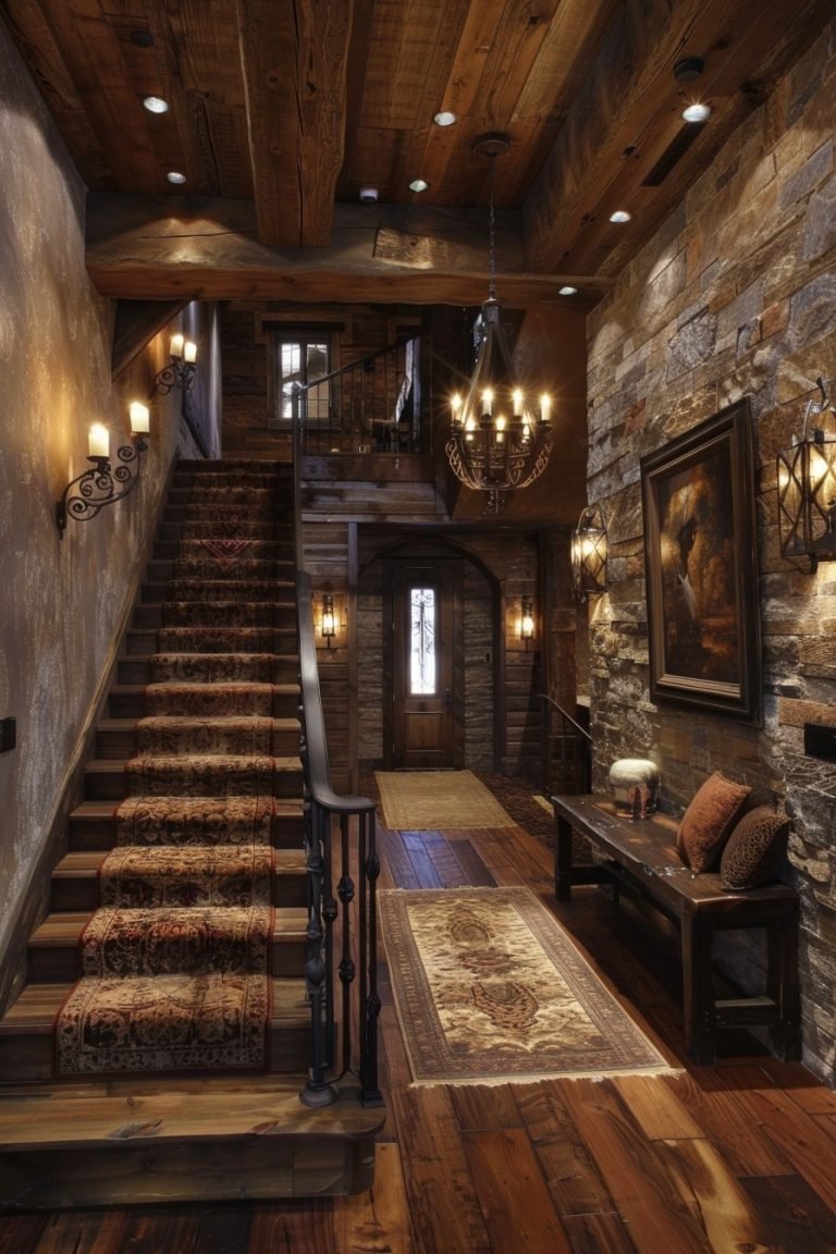 29 Rustic Hallway Design Ideas For A Stylish And Inviting Space ...