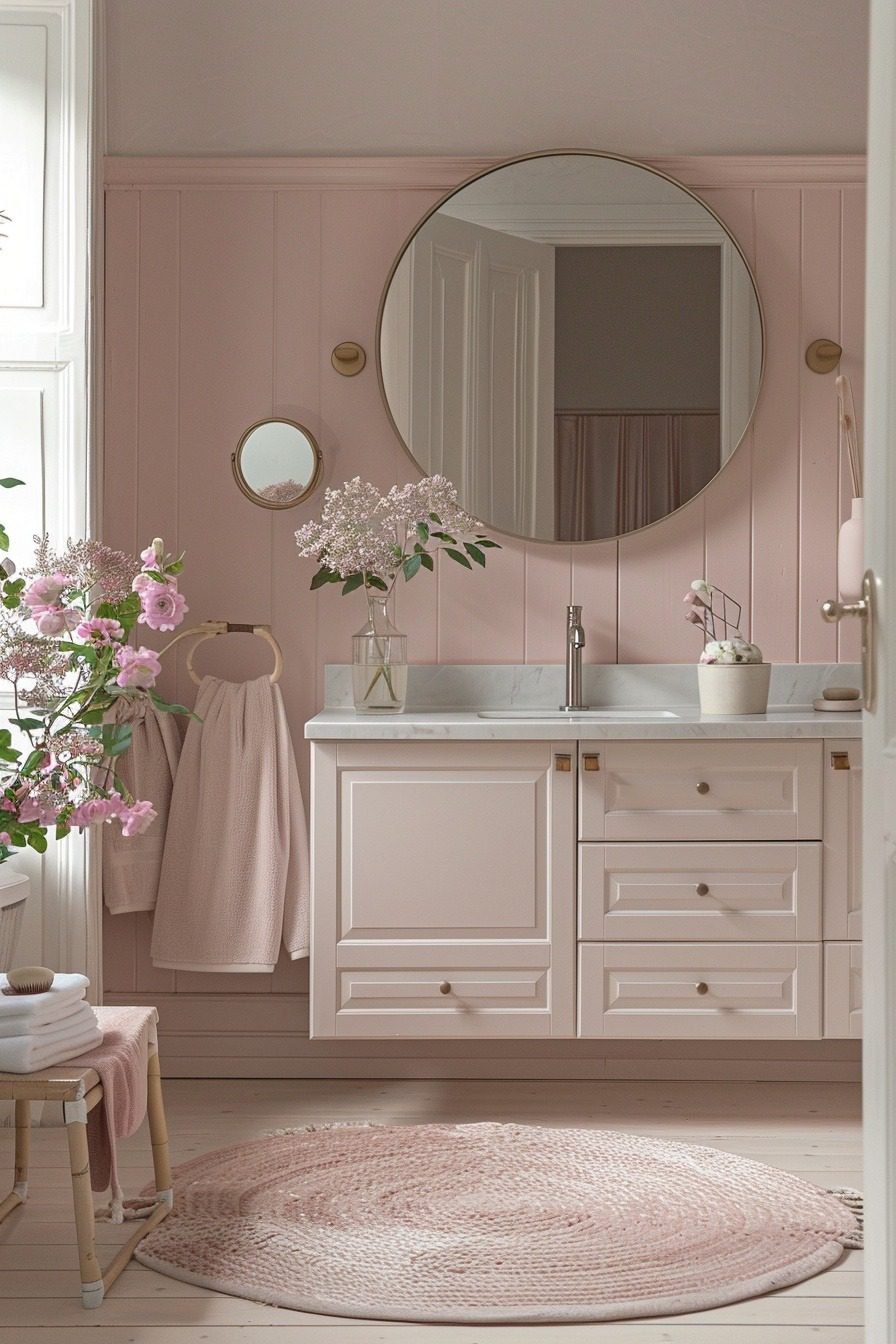 29 Pink Bathroom Decor Ideas For The Ultimate Girly Retreat - Courtneys ...