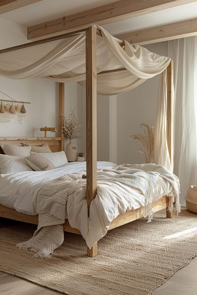 29 Canopy Bed Ideas For A Luxurious Bedroom Makeover - Courtneys World