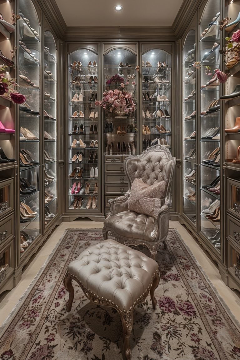 29 Stunning Walk In Closets To Elevate Your Home Style - Courtneys World