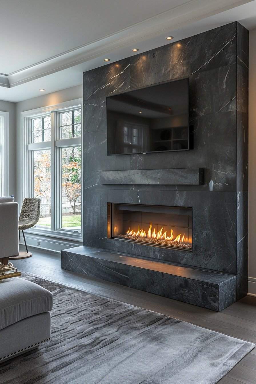 29 Chic And Modern Fireplace Ideas To Enhance Your Home Decor ...