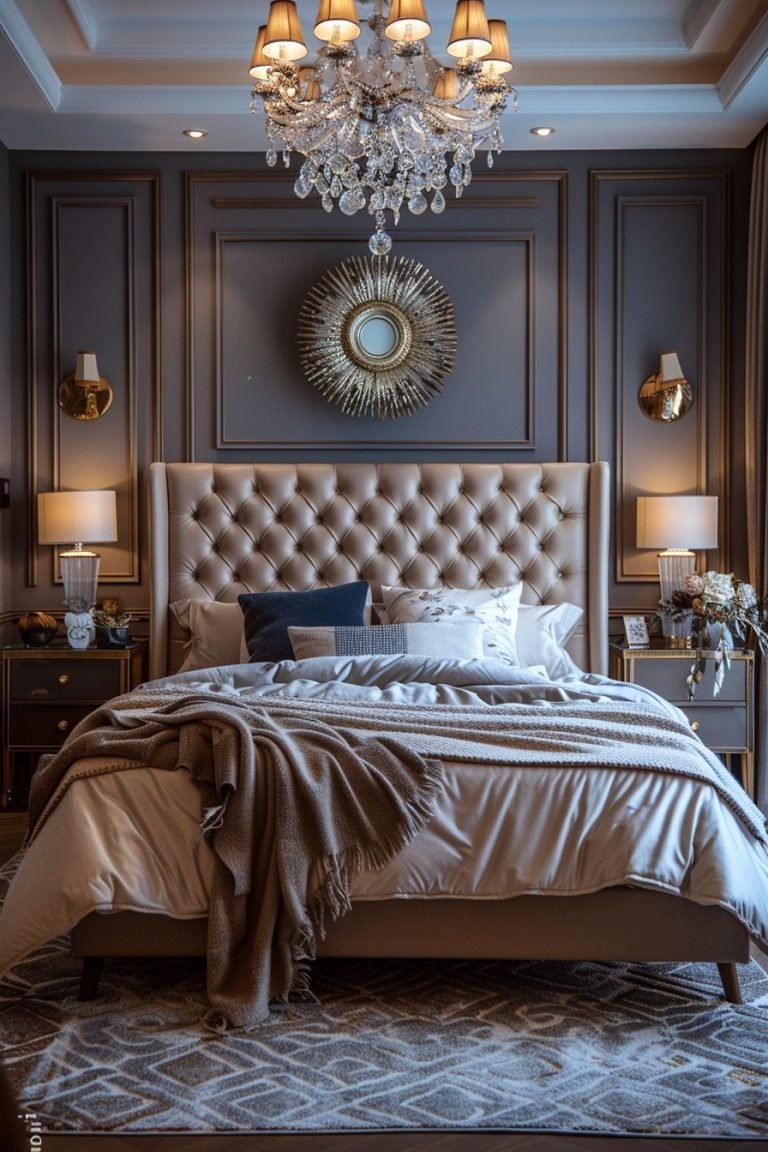29 Glam Bedroom Decor Ideas For Ultimate Luxury - Courtneys World