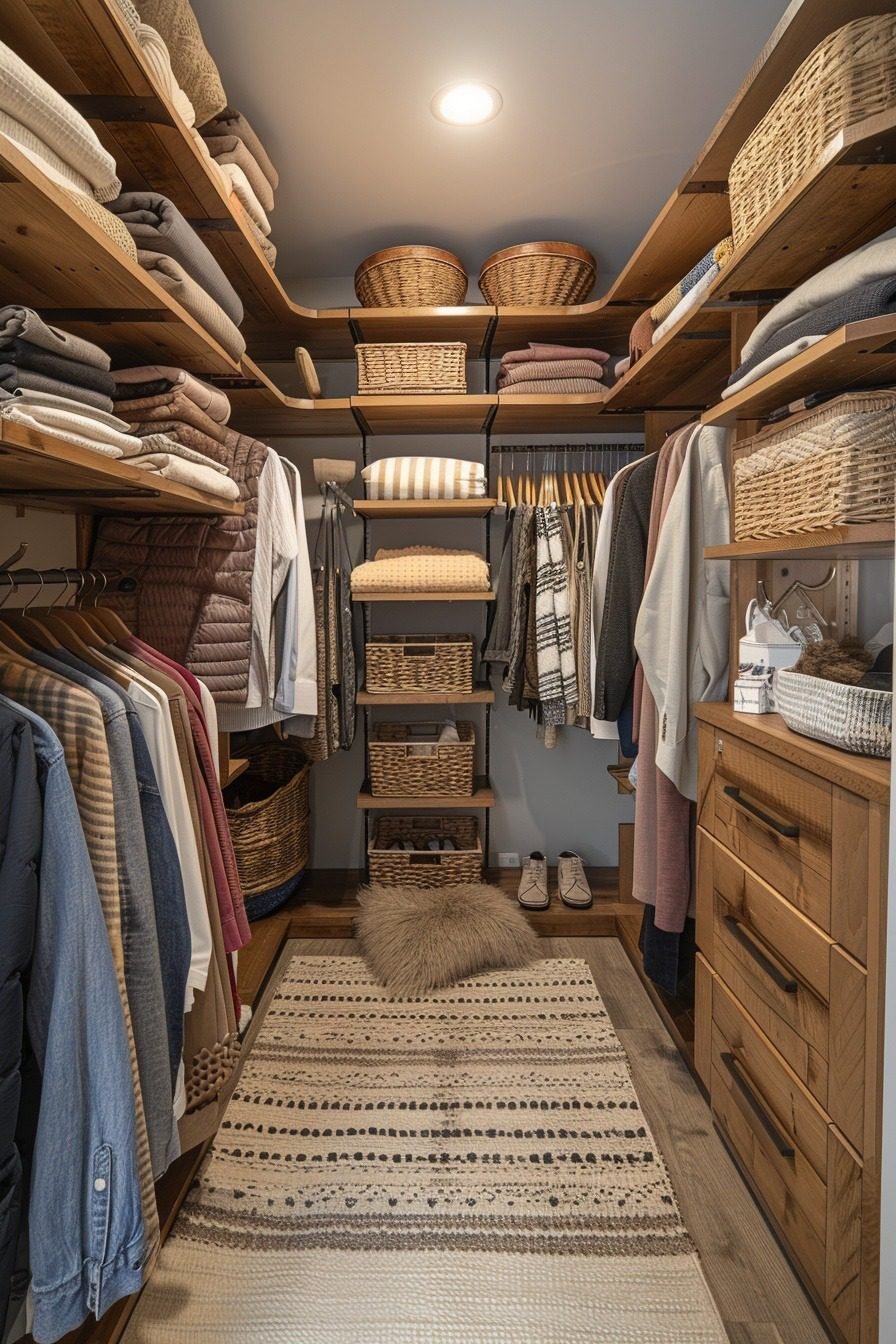 29 Walk In Closet Ideas To Maximize Your Storage In Style - Courtneys World