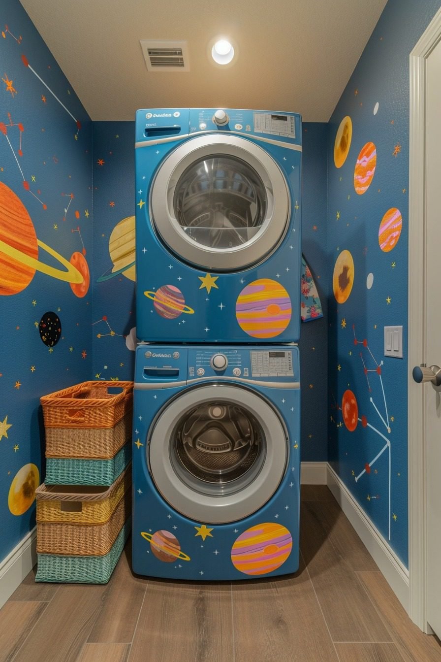 29 Stacked Laundry Room Ideas For Maximizing Your Space And Efficiency ...