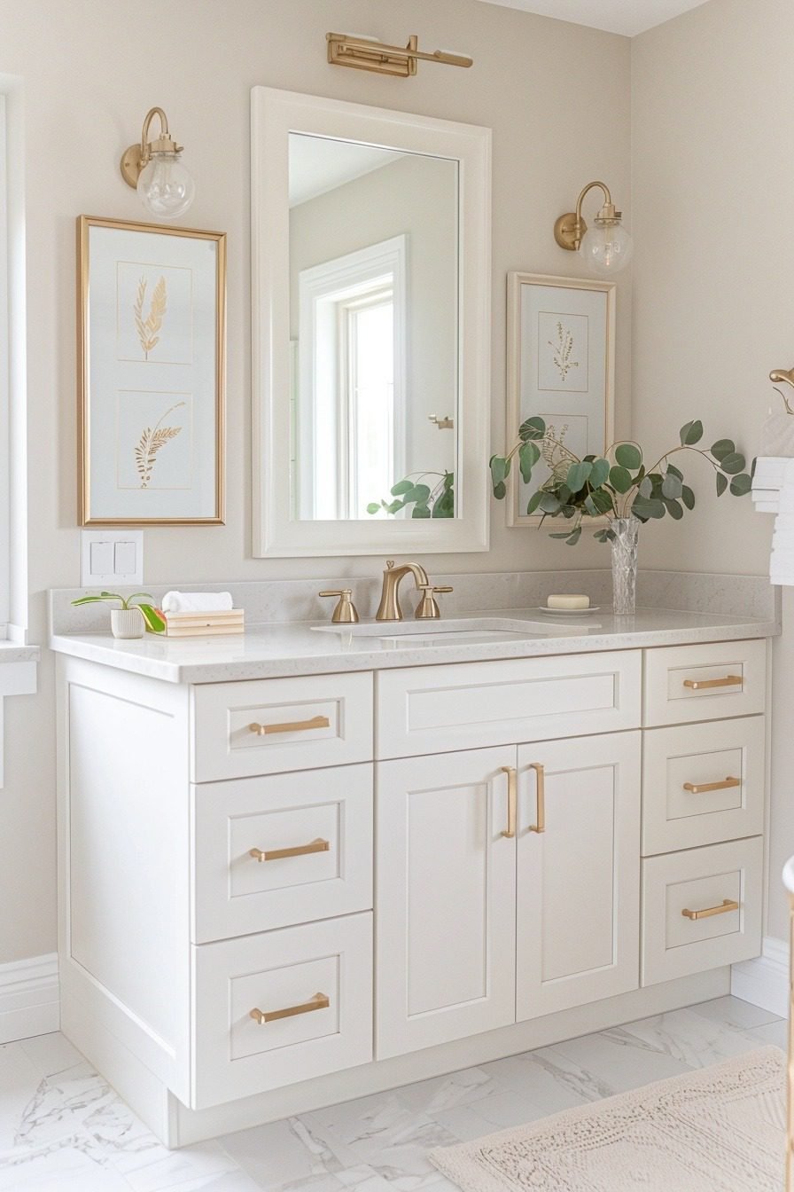 29 Luxurious Gold Bathroom Decor Ideas For A Glamorous Touch ...