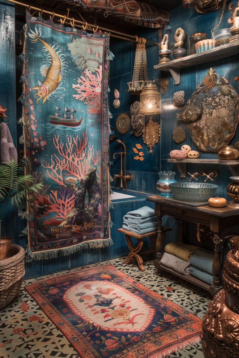 29 Mermaid Bathroom Ideas For A Magical Undersea Retreat - Courtneys World