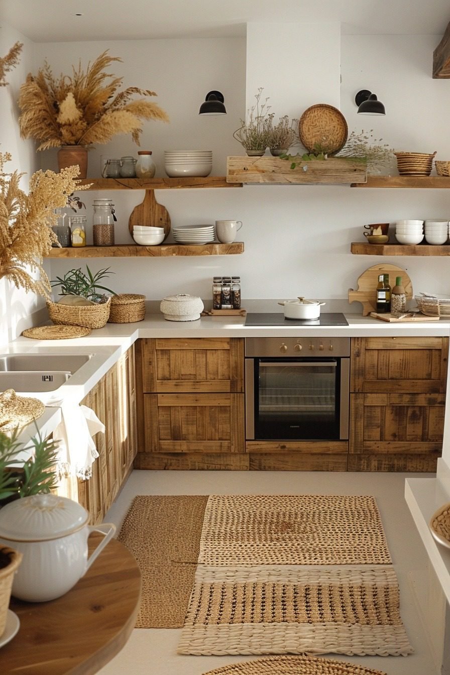 29 Scandi Boho Kitchen Inspirations To Elevate Your Cooking Space ...