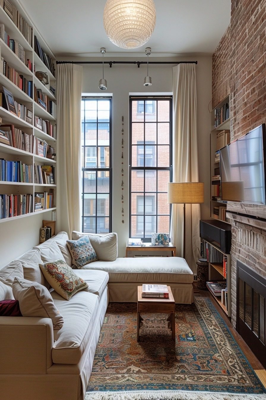 29 Innovative Tiny Living Room Ideas To Maximize Your Space - Courtneys ...