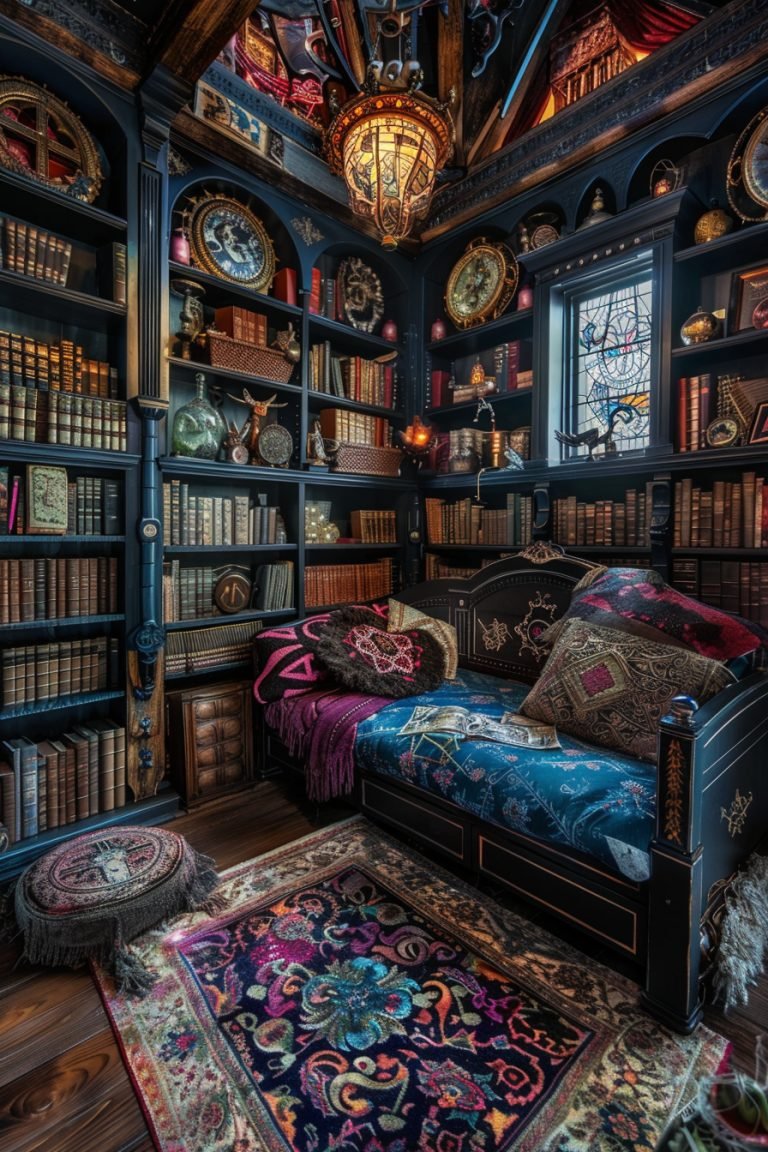 29 Dark Fantasy Bedroom Ideas For A Mysterious Sanctuary - Courtneys World