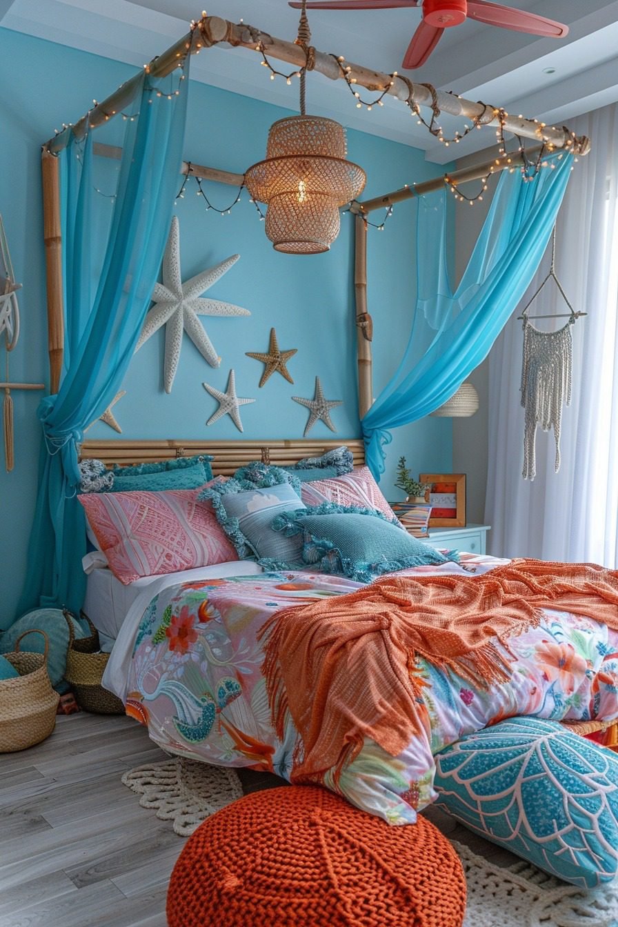 29 Beachy Boho Bedroom Ideas For A Serene Coastal Escape - Courtneys World