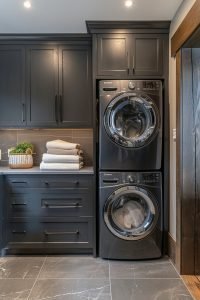 29 Stacked Laundry Room Ideas For Maximizing Your Space And Efficiency ...