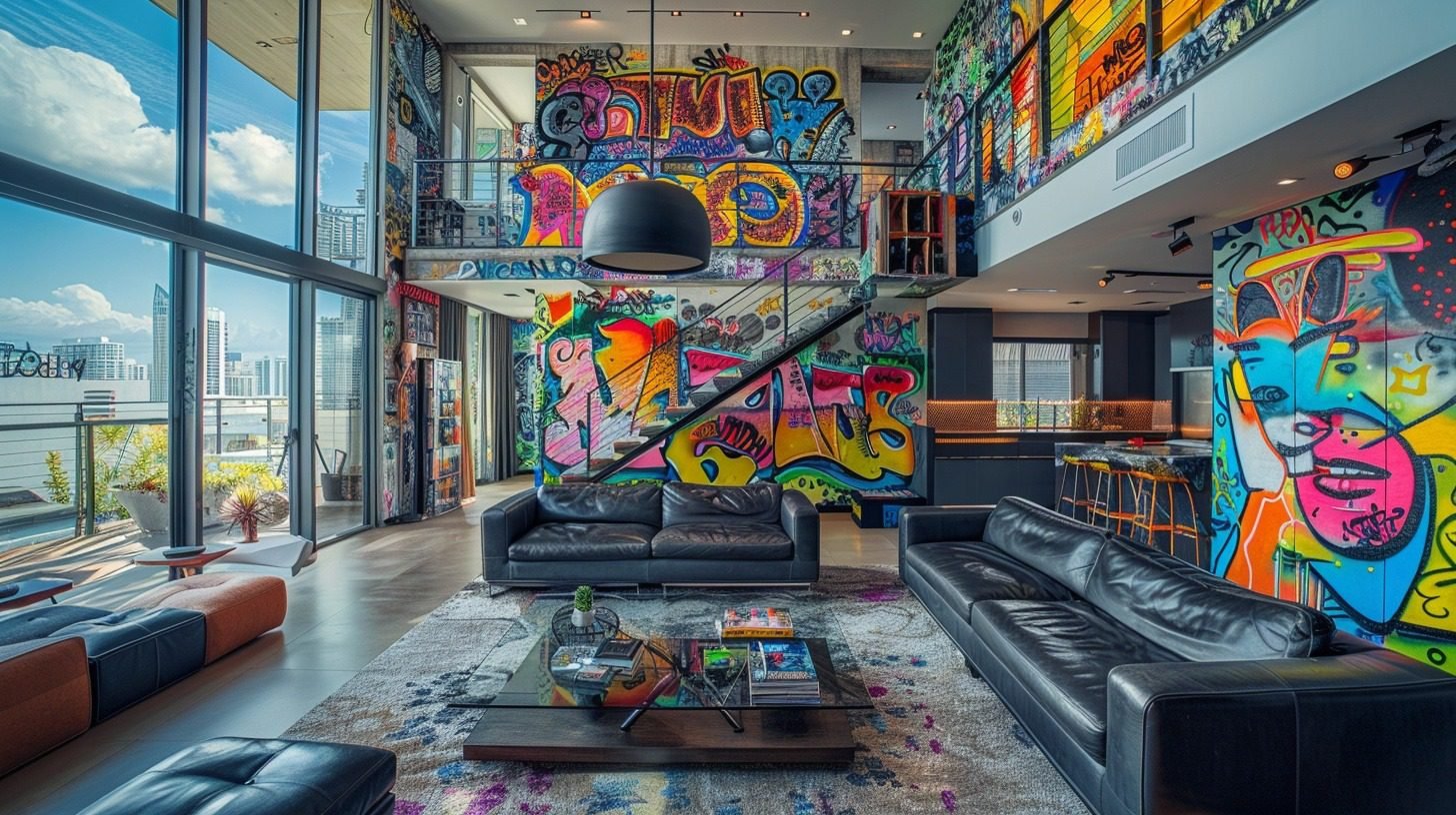 29 Street Style Living Room Ideas For A Bold And Trendy Urban Space ...