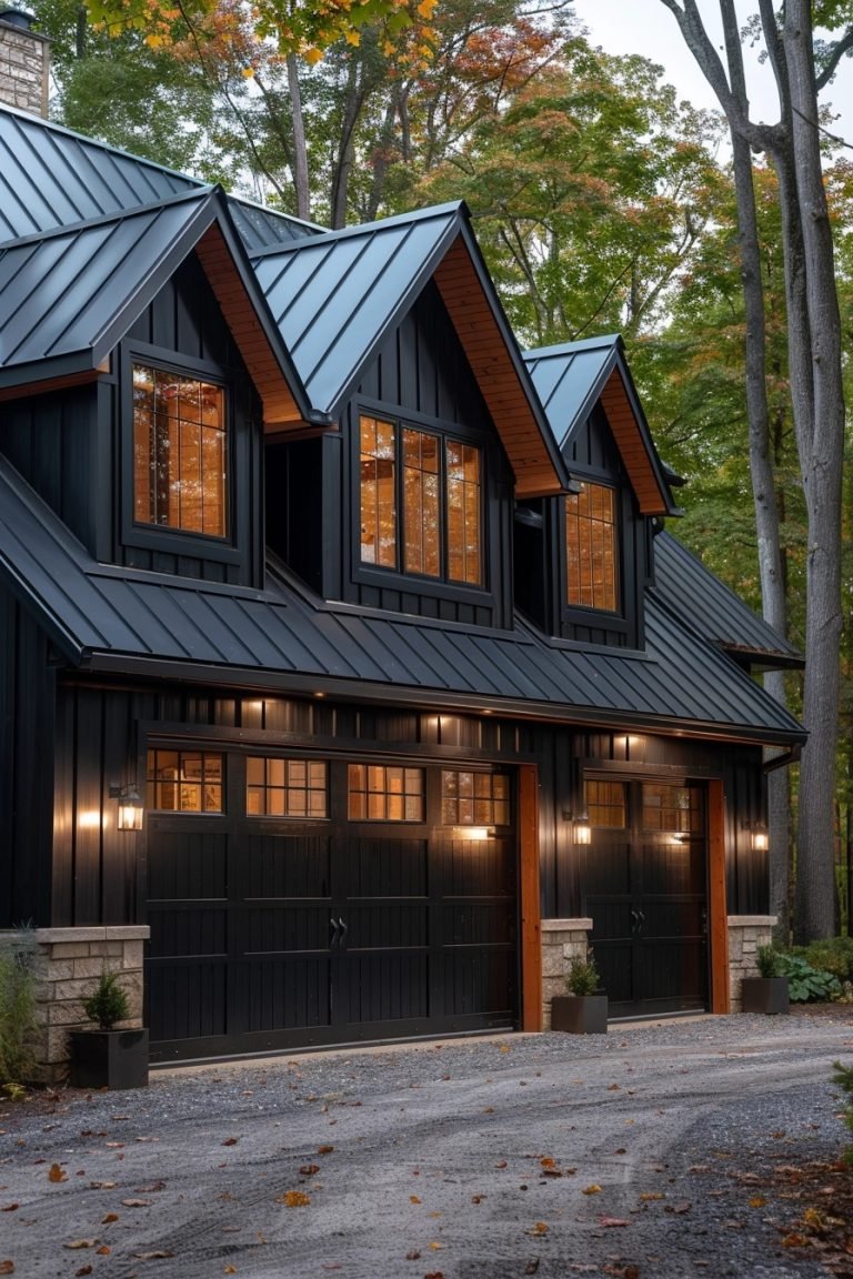 29 Farmhouse Garage Ideas For A Modern Rustic Look - Courtneys World