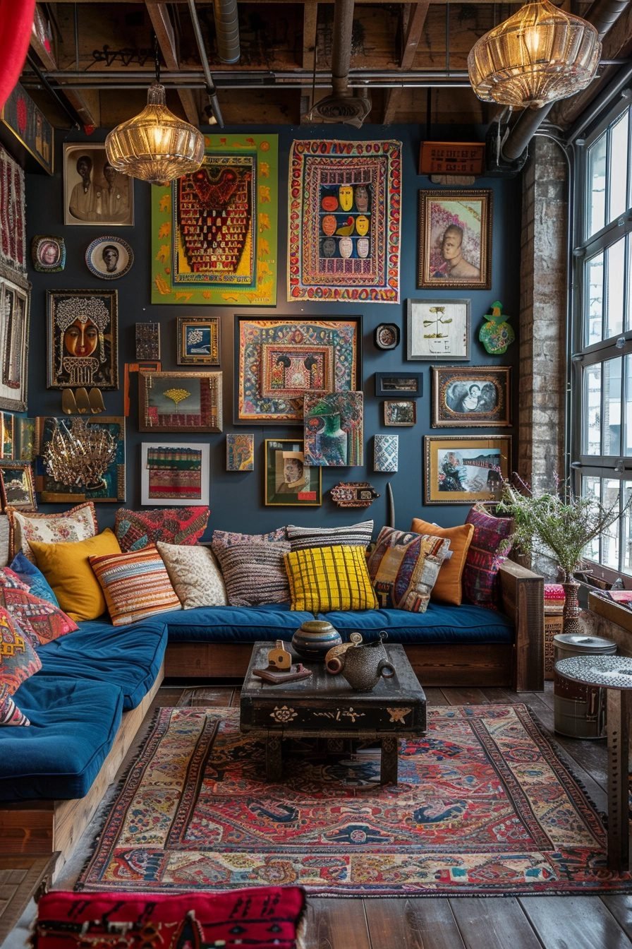 29 Boho Maximalist Living Room Ideas For A Lively Interior - Courtneys ...