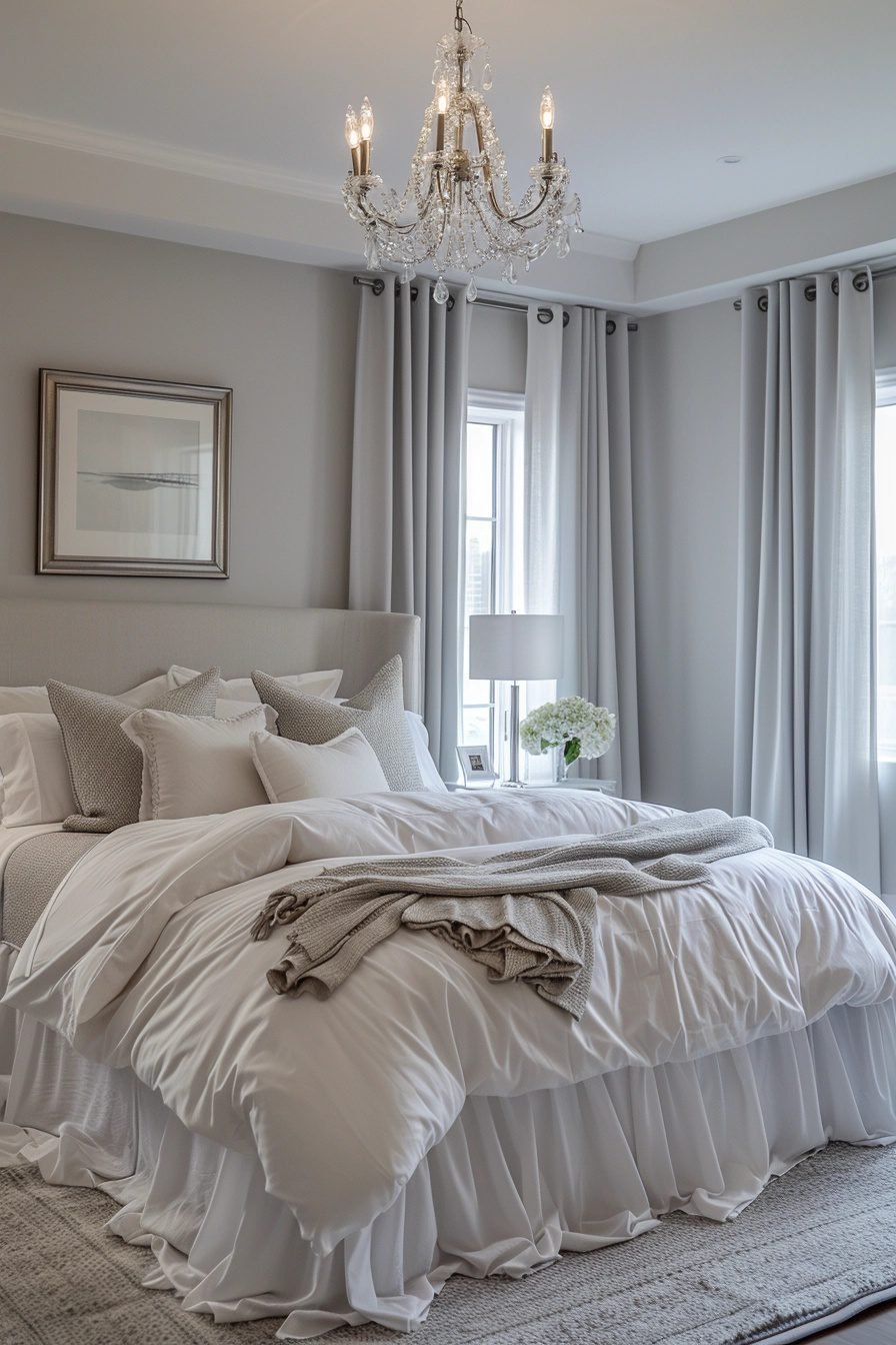 29 Curtains For Bedroom Grey Ideas For A Chic And Modern Look ...