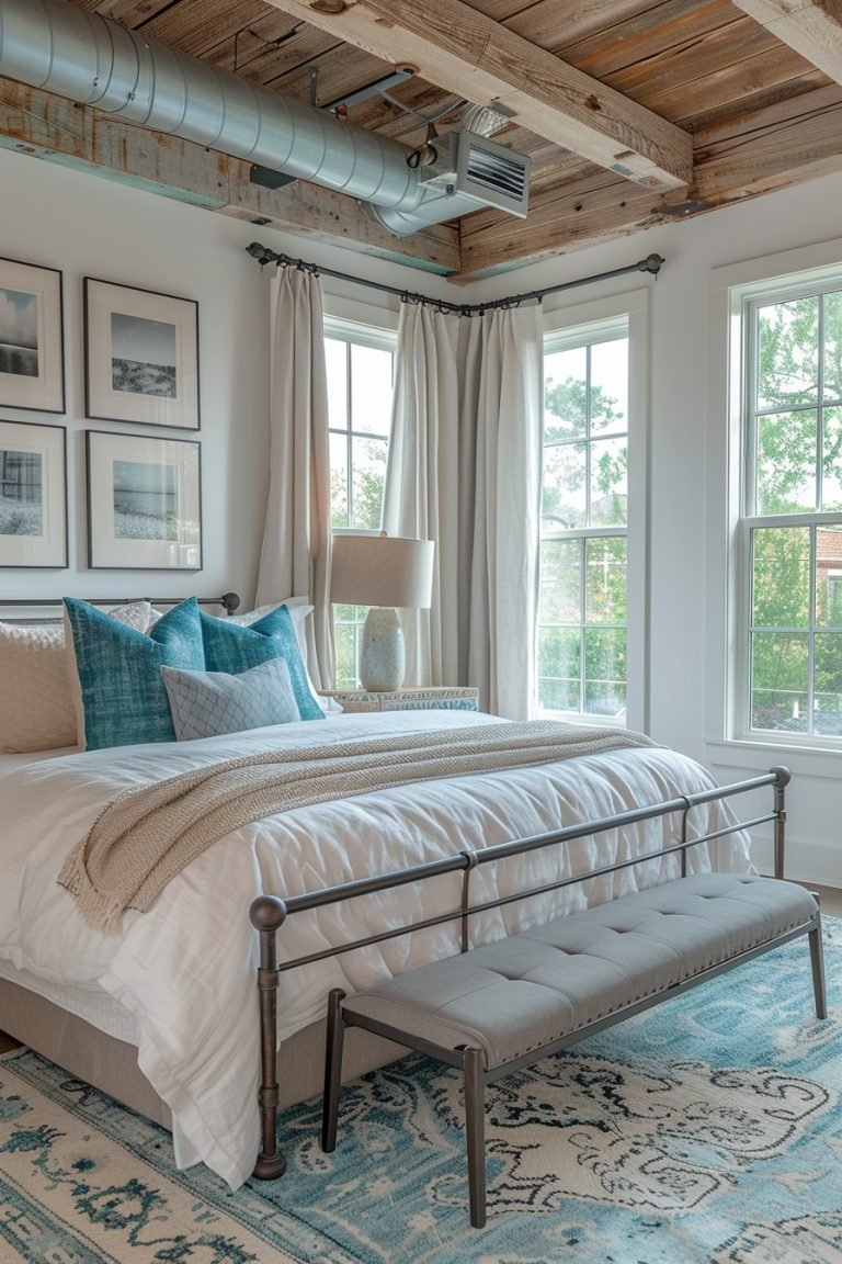 29 Coastal Bedroom Decorating Ideas For A Relaxing Vibe - Courtneys World